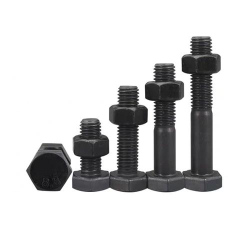 Jual Baut Mur Baja M27x100 Baut Baja Hitam M27 x 100 Kunci 41 - Kota ...