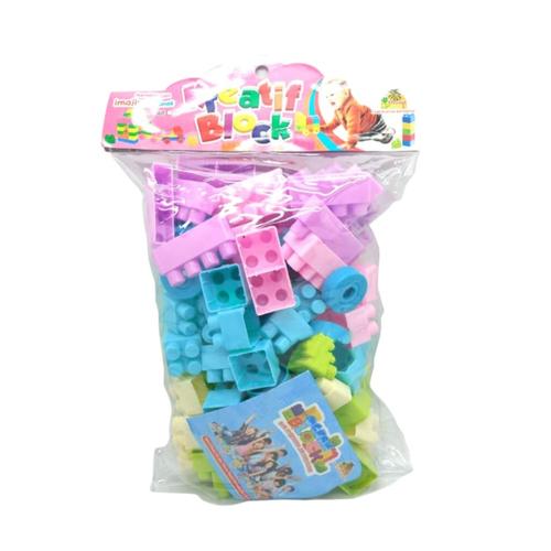 Jual Mainan Anak Block Besar ISI 60 PCS / 85 PCS - Puzzle Balok Susun ...