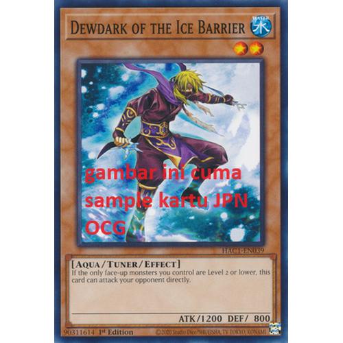 Jual Dewdark of the Ice Barrier | Rarity | Yugioh OCG TW01 JP017 - NPR - Jakarta Barat - Carttu ...