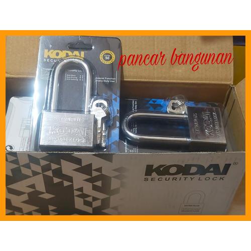 Jual GEMBOK KODAI 50MM PANJANG - Gembok Pagar / Rumah / Pintu Kodai ...