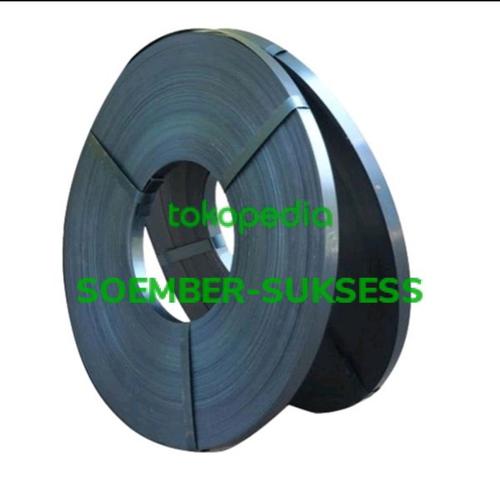 Jual plat strip baja SK5 0.5 mm x 16 mm x 100 meter - Jakarta Barat ...