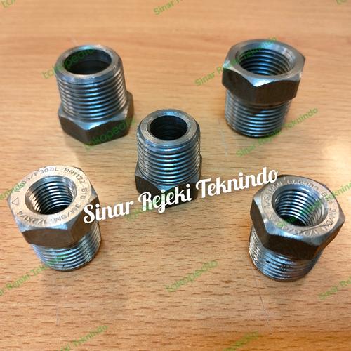 Jual Vlok Ring Besi Class 3000 NPT 2" x 1 1/4"inch / Bushing #3000 A105 ...