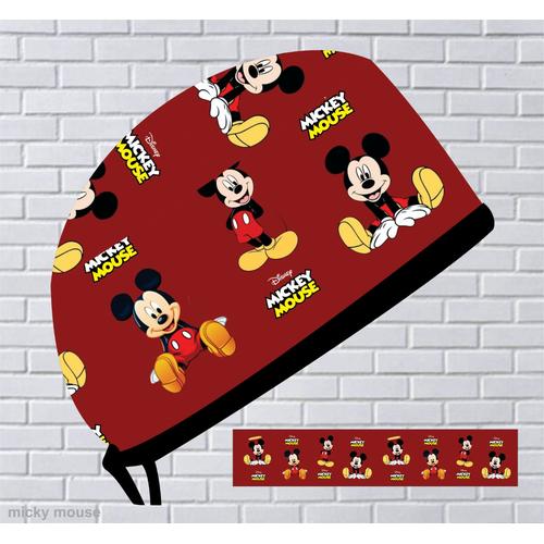 Jual Topi dokter/Scrub hat/Surgical cap/Headcap printing Mickey - 1 ...