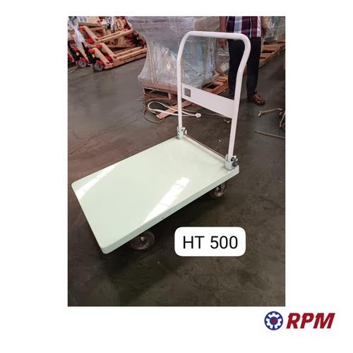 Jual Trolley troli barang meja plat besi gerobak handle lipat 150 - 500 ...