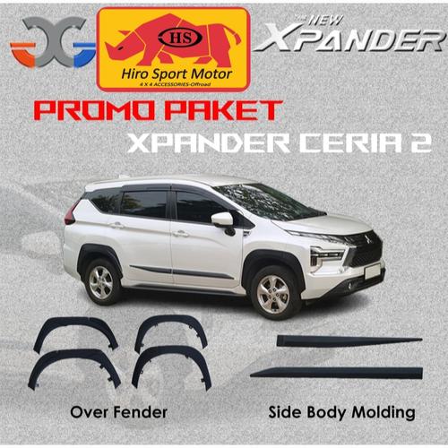 Jual over fender xpander model slim original plastik ABS - Jakarta ...