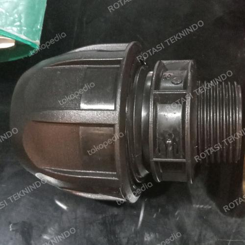 Jual Male Threaded Adaptor Hdpe 110mm x 4" inch / MTA Pipa Hdpe ...