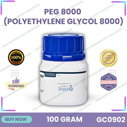 Jual PEG 8000 (Polyethylene Glycol 8000) | (-CH2CH2O-)n, 100 Gram - Kab ...