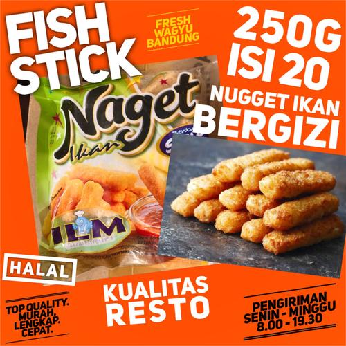 Jual ILM FISH STICK NUGGET Naget Ikan Stik Bergizi Halal Enak - Kota ...