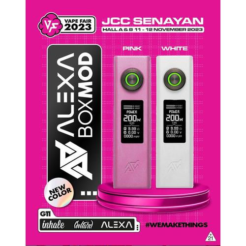 Jual Alexa Box Mod 200W by Inhale 100% Authentic / Alexa BoxMod - Kota ...