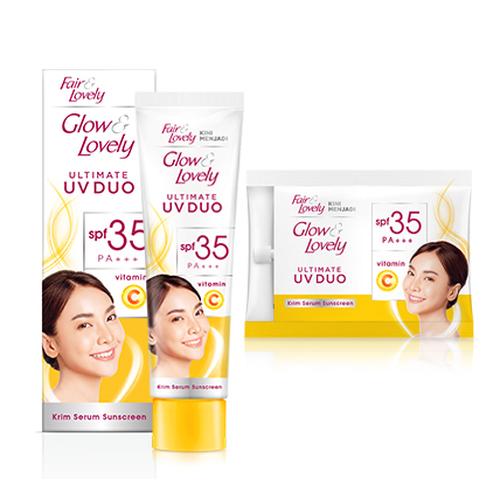 Jual [Kuning] Fair & Lovely Ultimate UV Duo Krim SPF 35 PA+++ Vitamin C ...