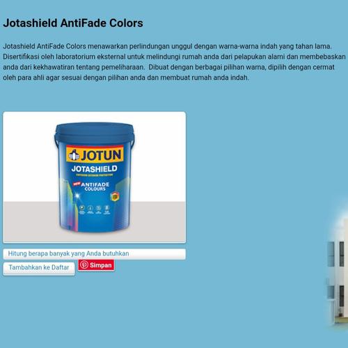 Jual Cat Tembok Jotun Jotashield AF 9904 Twilight 2,5Ltr - Kota Bandung ...