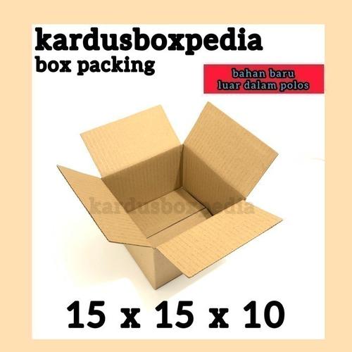 Jual corrugated box BARU 12x12x6 kotak/kardus/karton packing packaging ...