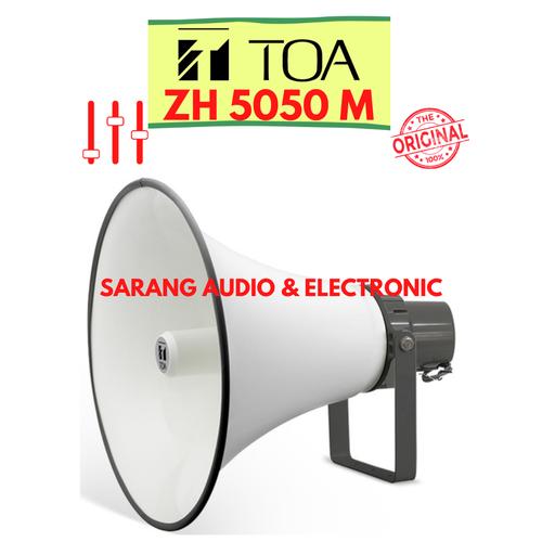 Jual CORONG TOA ZH5050M HORN TOA ZH 5050 M ORIGINAL 50watt MURNI TOA ...