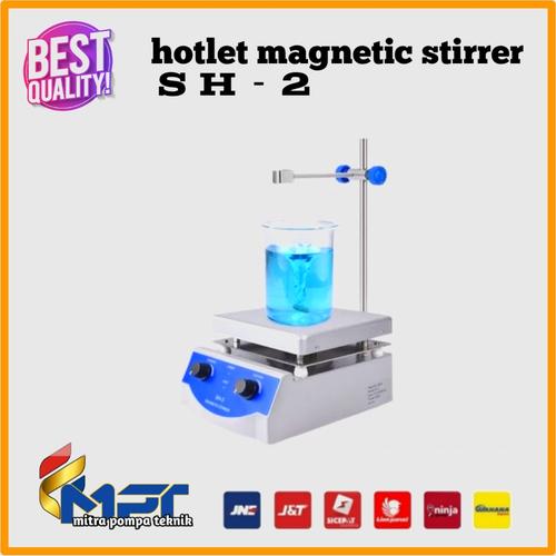 Jual Magnet Stirer Pemutar Lab Hotplate SH-2 Magnetic Stirrer SH2 Hot ...