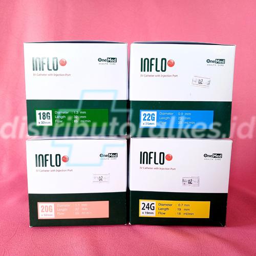 Jual IV Catheter onemed / inflo onemed - 24 - Kota Bogor ...