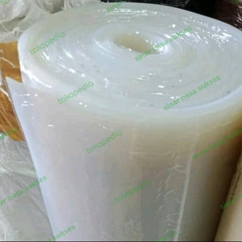 Jual Karet silikon 1mm x 50cm x 100cm Lembaran silicone rubber sheet - Jakarta Barat - sinar ...