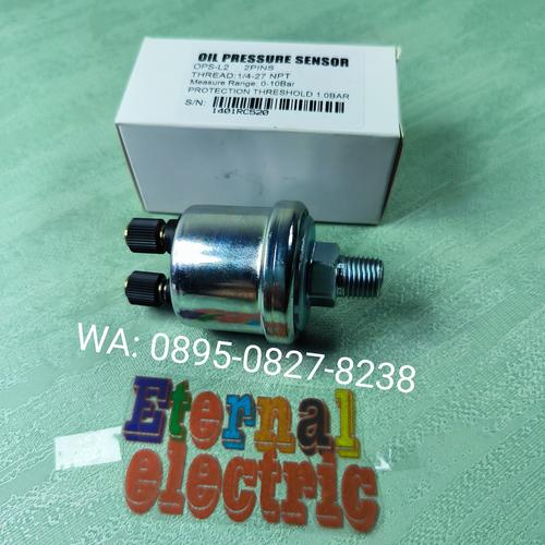 Jual VDO Oil Pressure Sensor VDO 2Pin 10Bar 1/4-27NPT 0 - 10 Bar VDO ...