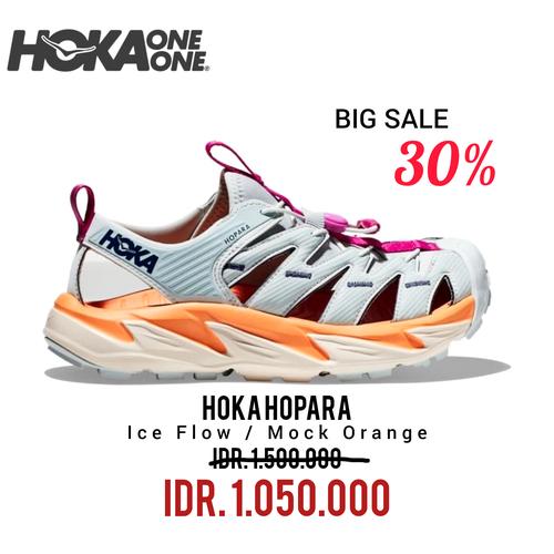 Jual HOKA HOPARA ICE FLOW / MOCK ORANGE HIKING UNISEX 100% ORIGINAL ...