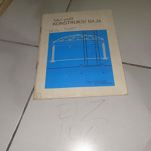 Jual tabel profil kontruksi baja Ir. RUDY GUNAWAN - Kota Depok ...