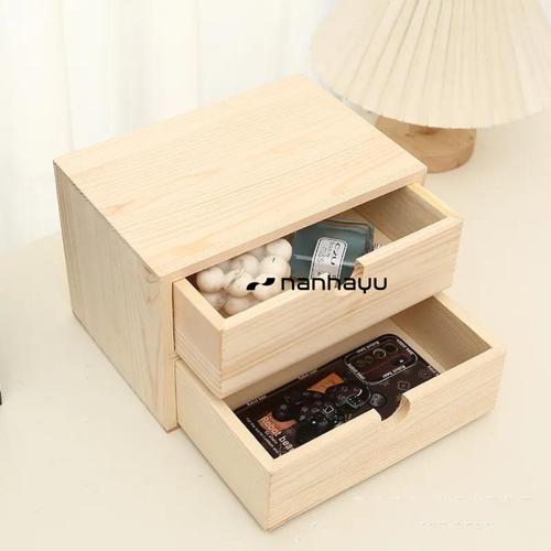 Promo Rak Laci Mini Serbaguna Laci Kayu Unfinished 2 laci - Lmini - Kab ...