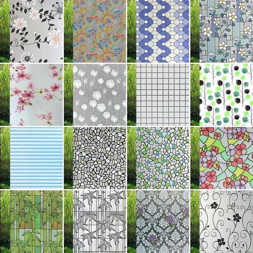 Jual Stiker Kaca/Kaca Film Jendela Sanblast Sunblast Sandblast Motif L ...