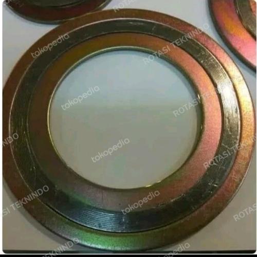 Jual Spiral Wound Gasket Ansi 300 Carbon Steel 3" inch / SWG CS ANSI ...