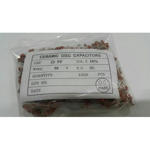 Jual kapasitor capacitor keramik Ceramic 121 120pf 120 pf 50V per ...