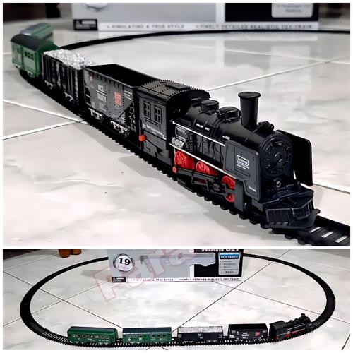 Jual Mainan Track Kereta Api MRT - Trek Set Express Train Rail Baterai ...