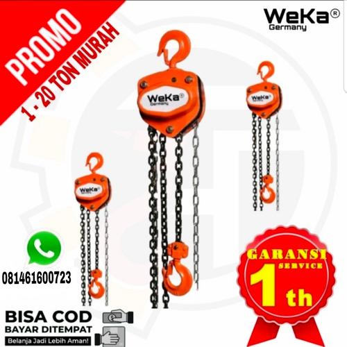 Jual Chain Block/Takel 3 Ton x 10 Meter WEKA GERMANY - Jakarta Pusat ...