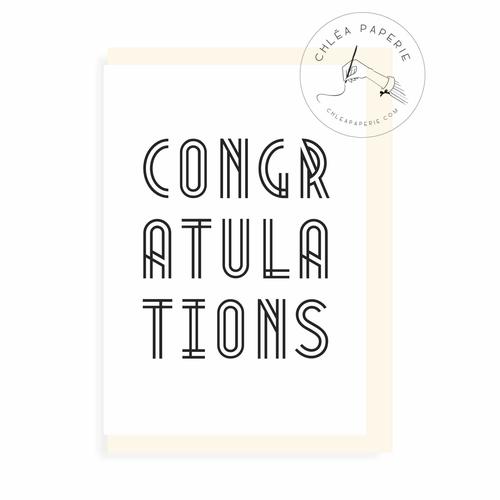 Jual Greeting Card / Congratulations / Congratulations Three Lines ...