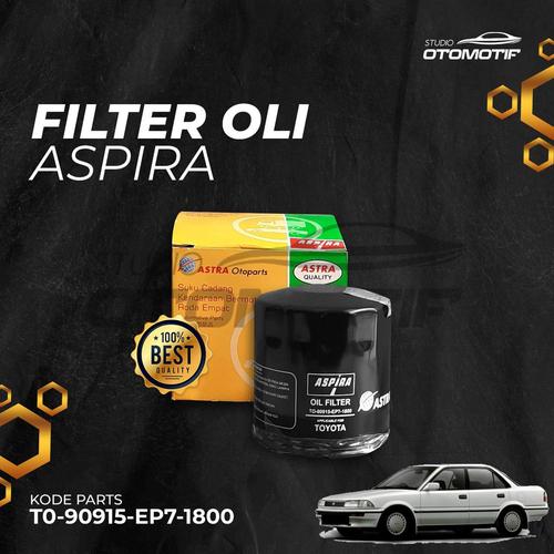 Jual Aspira Filter Oli Corolla Twincam 1989 TO-90915-EP7 Oil Filter ...