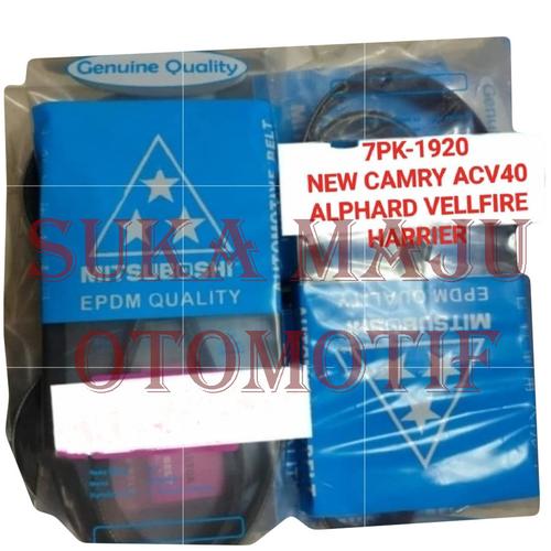 Jual Fan belt 7PK1920 NEW CAMRY ACV40 HARRIER ALPHARD VELLFIRE 7PK-1920 ...