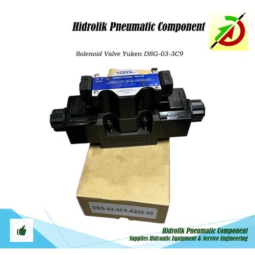 Jual SOLENOID VALVE YUKEN DSG 03 3C9 A220 50 / DIRECTIONAL YUKEN DSG-03 ...