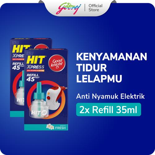 Promo HIT Goodknight Xpress Refill Fresh 45H - Obat Nyamuk Elektrik ...