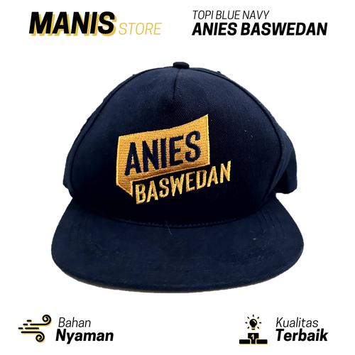 Jual Topi Anies Baswedan Warna Blue Navy Anis Amin Cak Imin Snapback ...