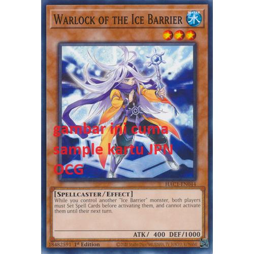 Jual Warlock of the Ice Barrier | Rarity | Yugioh OCG TW01 JP022 - NORMAL - Jakarta Barat ...