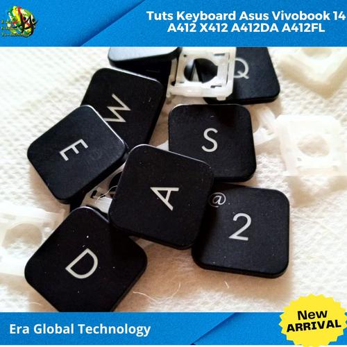 Jual Tuts Tombol Keyboard Asus Vivobook 14 A412 X412 A412DA A412FL - Hitam - Kota Bekasi - Era ...