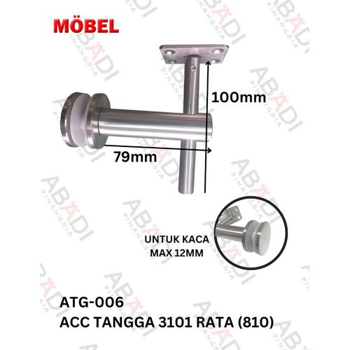 Jual Konektor Hand Railing Tangga Siku T Tembok Stainless Glass Tangga ...
