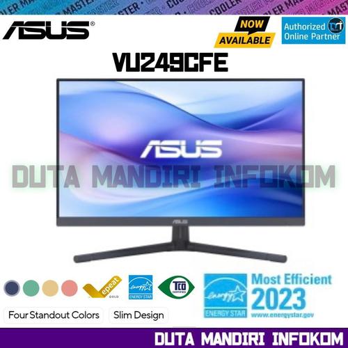 Promo ASUS VU249CFE 24" Inch - IPS FHD 100Hz 1ms USB-C Eye Care Monitor ...