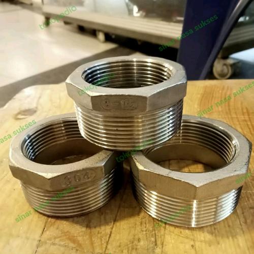 Jual Vlok ring bushing stainless ss304 drat 3/4" x 1/4" inch - Jakarta ...