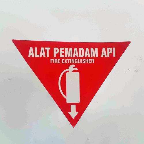 Jual Stiker Segitiga Tanda APAR (Alat Pemadam Api Ringan) - Kota ...