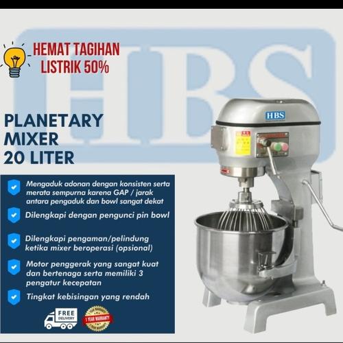 Jual Planetary Mixer 40 Liter HBS HM 401 Pengaduk Adonan Serbaguna - Kota Semarang - Cafepedia ...
