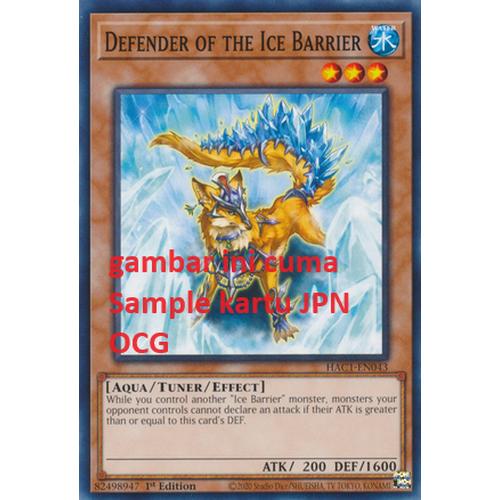 Jual Defender of the Ice Barrier | Rarity | Yugioh OCG TW01 JP021 - Jakarta Barat - Carttu ...