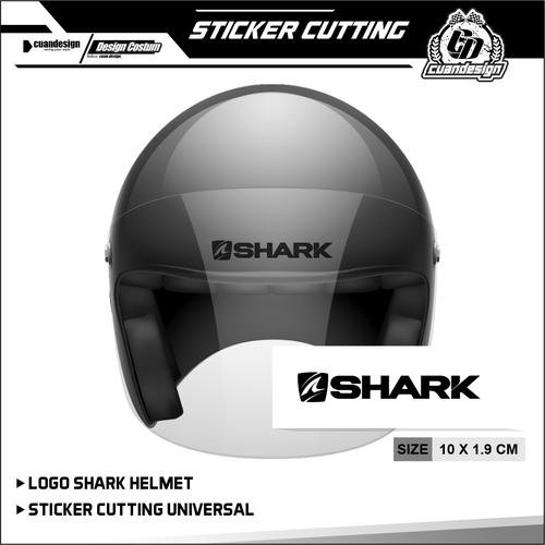 Jual STIKER HELM SHARK CUTTING STICKER STIKER HELM MOTOR CUSTOM - Putih ...
