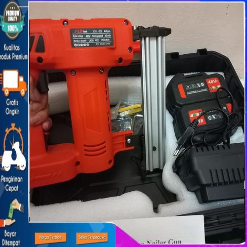 Jual NEW Mesin Paku Tembak Li-ion Air Nailer Gun JLD Mesin Paku Tembak - Kota Surabaya ...