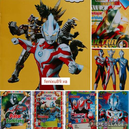 Jual Buku Mewarnai Ultraman Jumbo A4 Terbaru - Jakarta Selatan ...