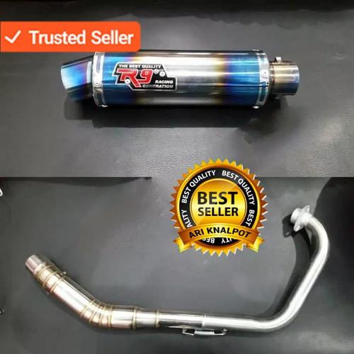 Jual KNALPOT R9 VERZA NEW MEGA PRO MONOSHOCK KNALPOT RACING STENLIS ...