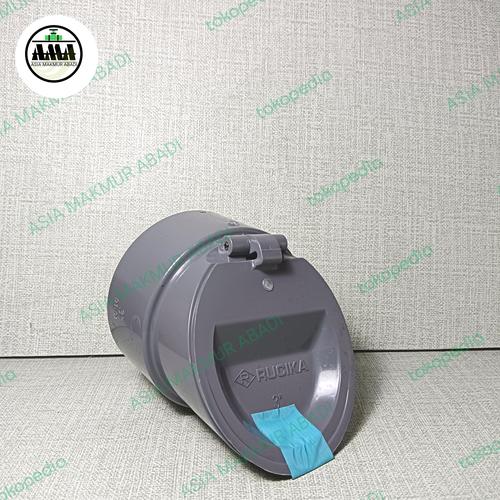 Jual BACKFLOW BACK FLOW VALVE PVC 100 MM 4"INCH FITTING RUCIKA KATUP ...