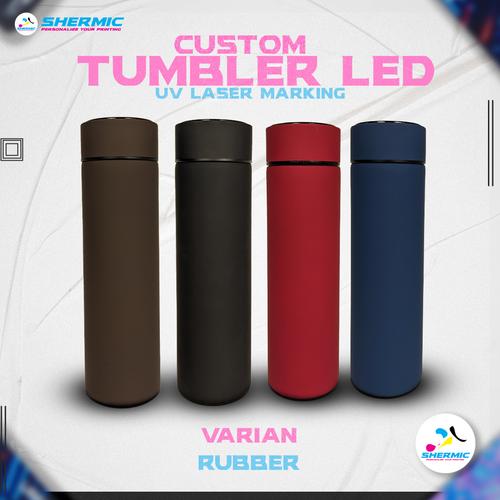 Jual CUSTOM GRAFIR LASER UV MARKING TUMBLER BOTOL LED SOUVENIR HADIAH ...