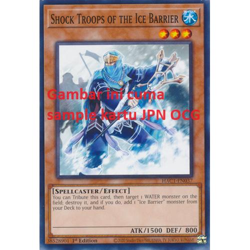 Jual Shock Troops of the Ice Barrier | Rarity | Yugioh OCG TW01 JP015 - Jakarta Barat - Carttu ...